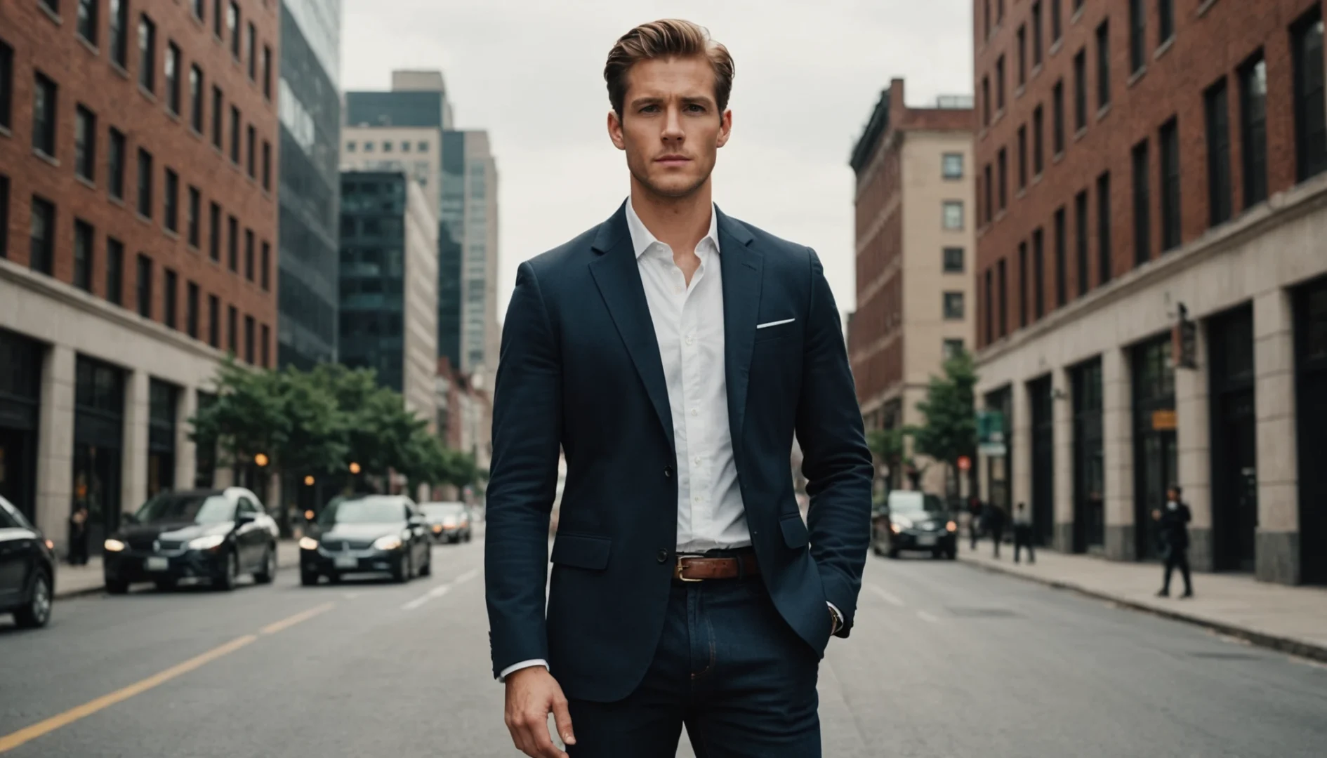 Homme style vestimentaire: élégance casual chic