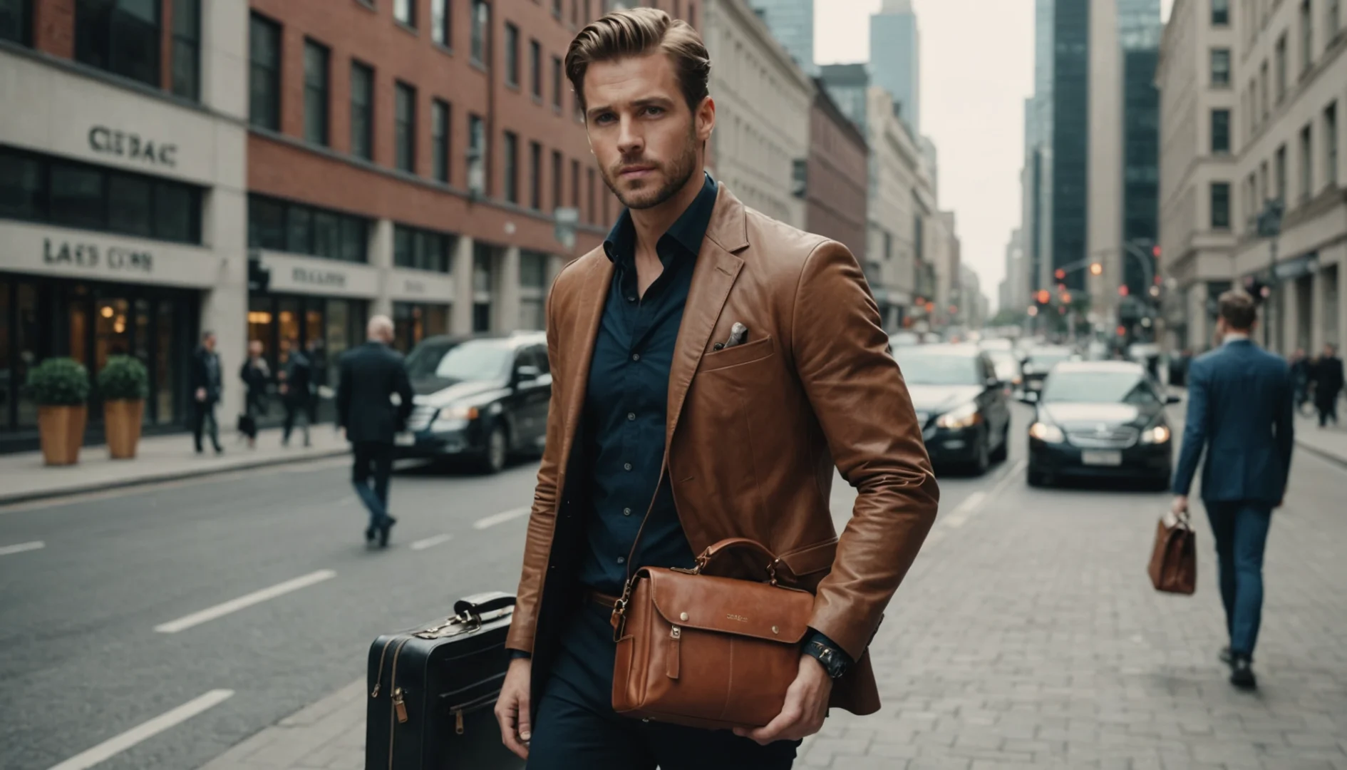 Sacs pour homme tendance : style urbain élégant et moderne
